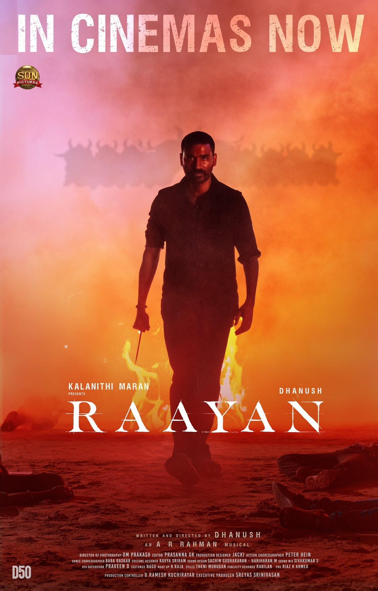 Raayan Reviews: Dhanush's film starts with positive word of mouth! Tamil Movie, Music Reviews ...